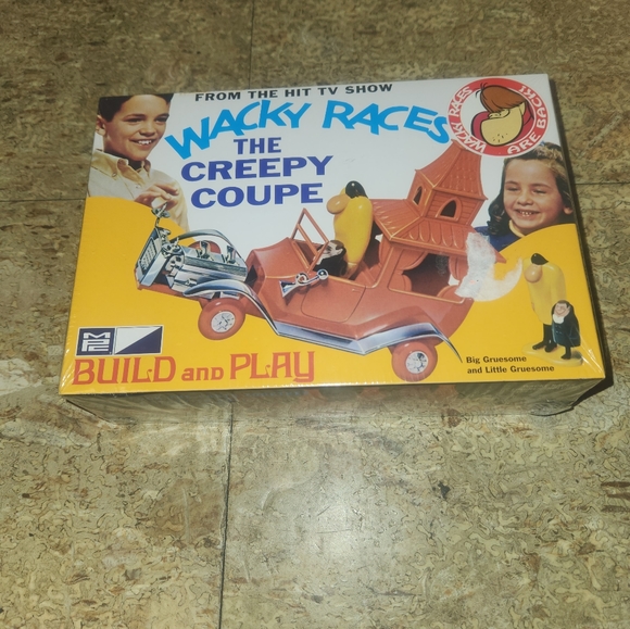 Other | 125 Wacky Races Creepy Coupe Figure Snap Mpc Model Kit Big ...